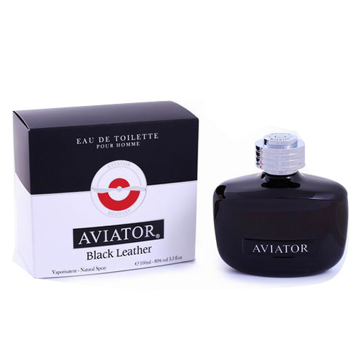 Aviator Black Leather 100ml EDT Spray Men